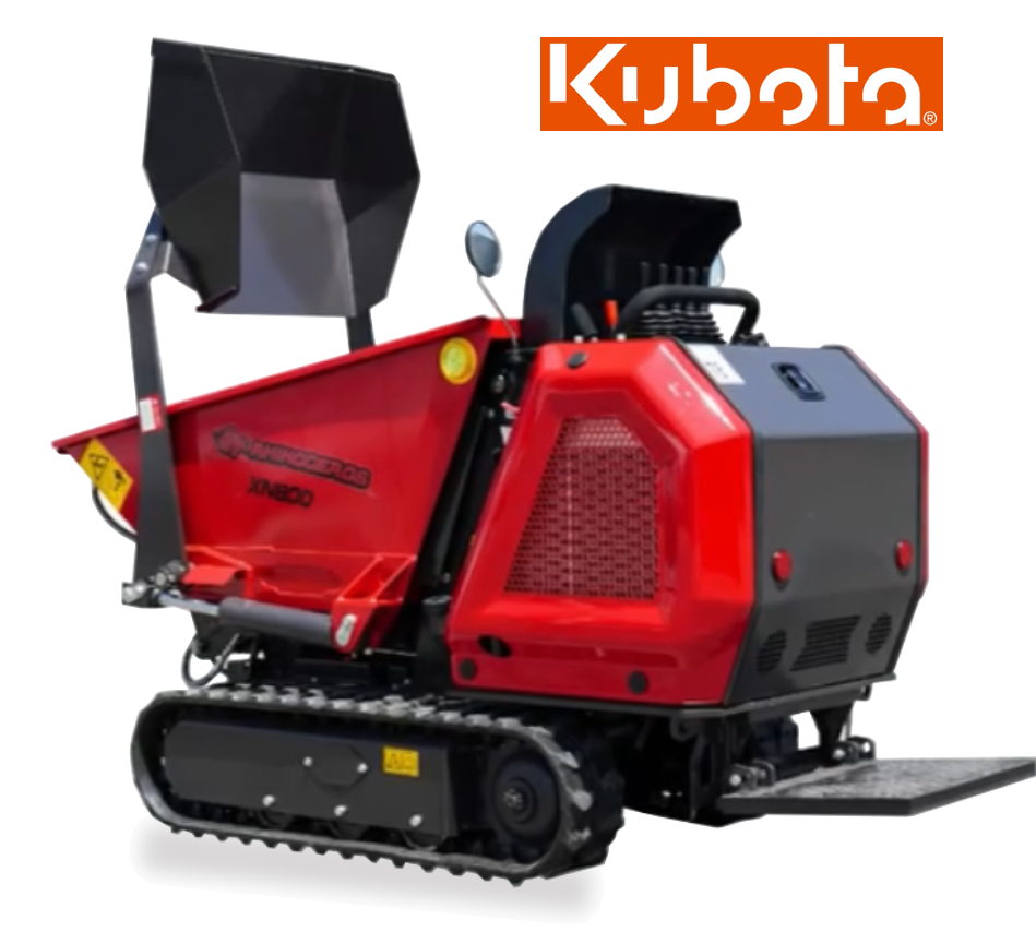 Mini Dumper Tracked & High Hydraulic Tip XN800 Kubota