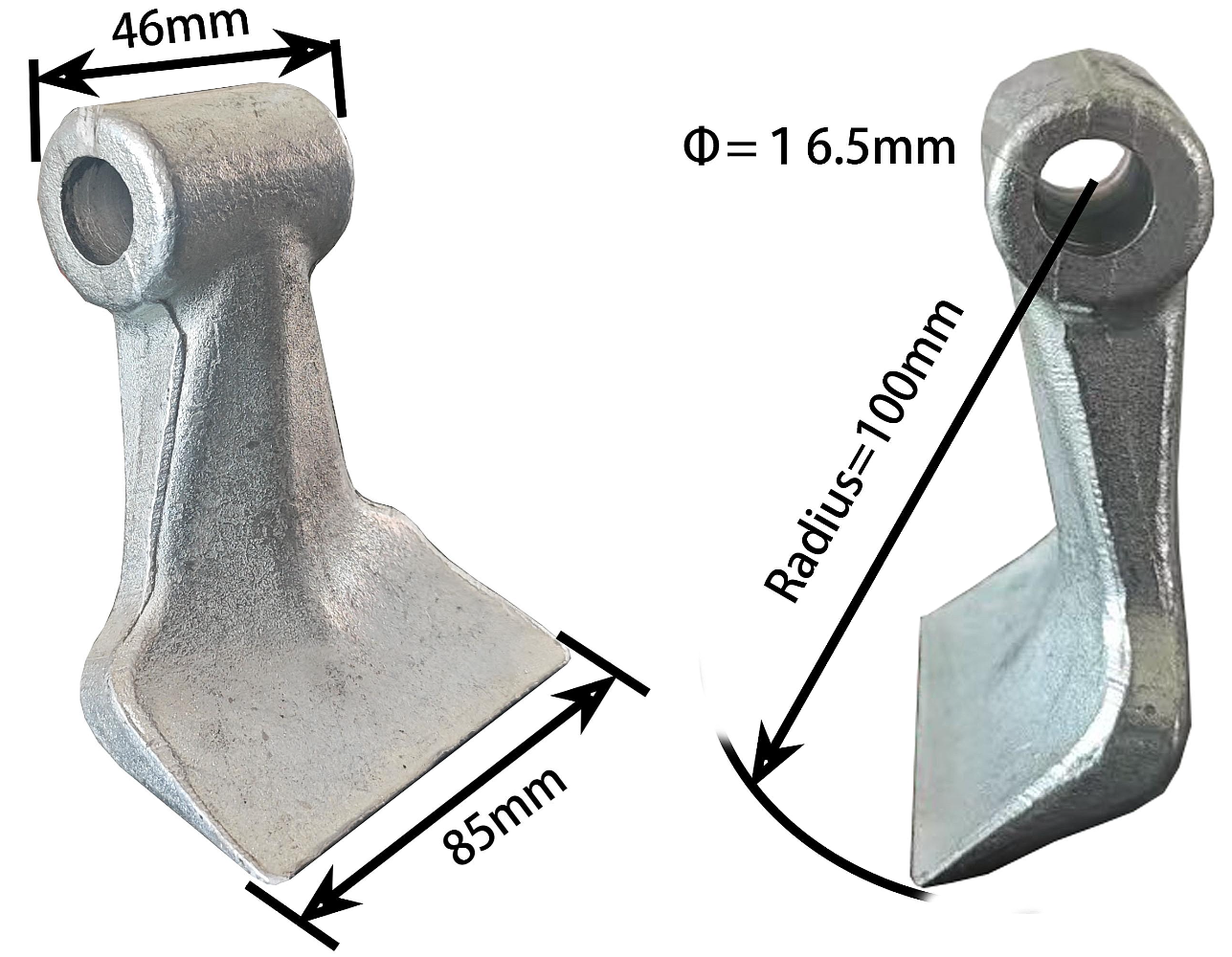 Flail Hammer for EFGC / EFGCH Flail Mower | WSPoweronline